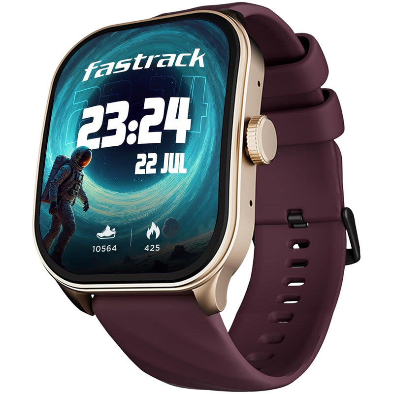 Fastrack Astor FS1 Pro Smart Watch, AMOLED Display, Bluetooth Calling ...
